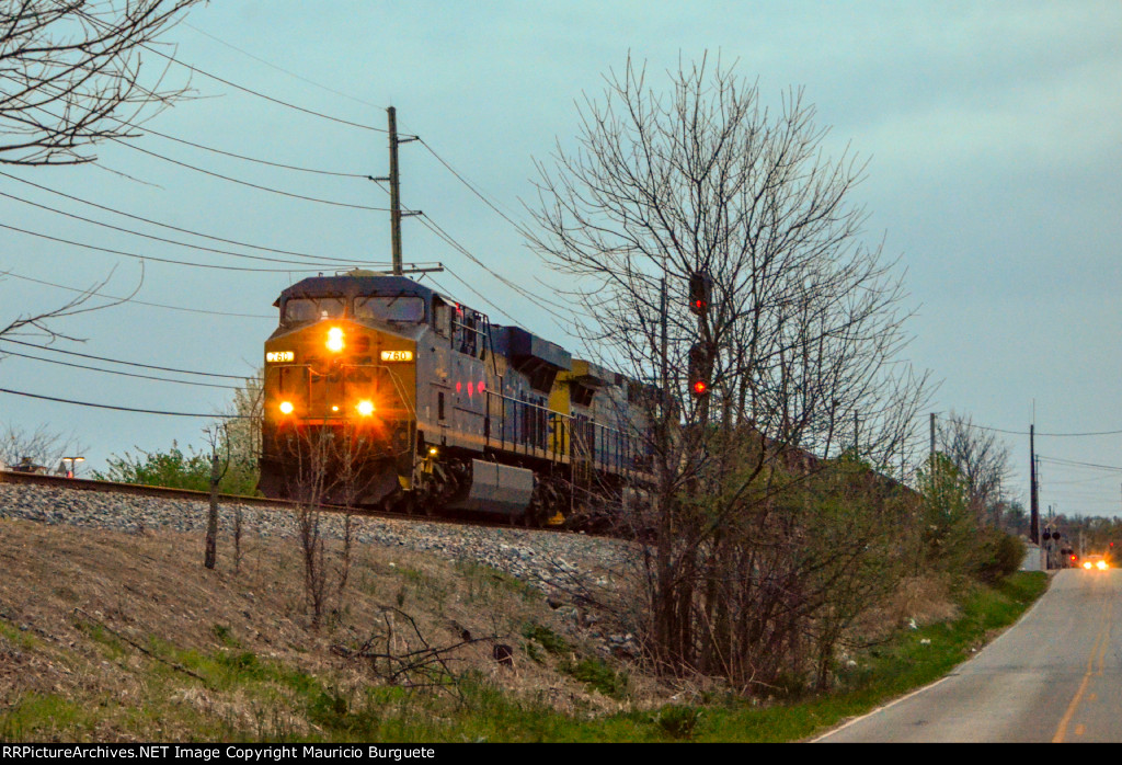 CSX ES44AC-H and AC44CW Locomotives
